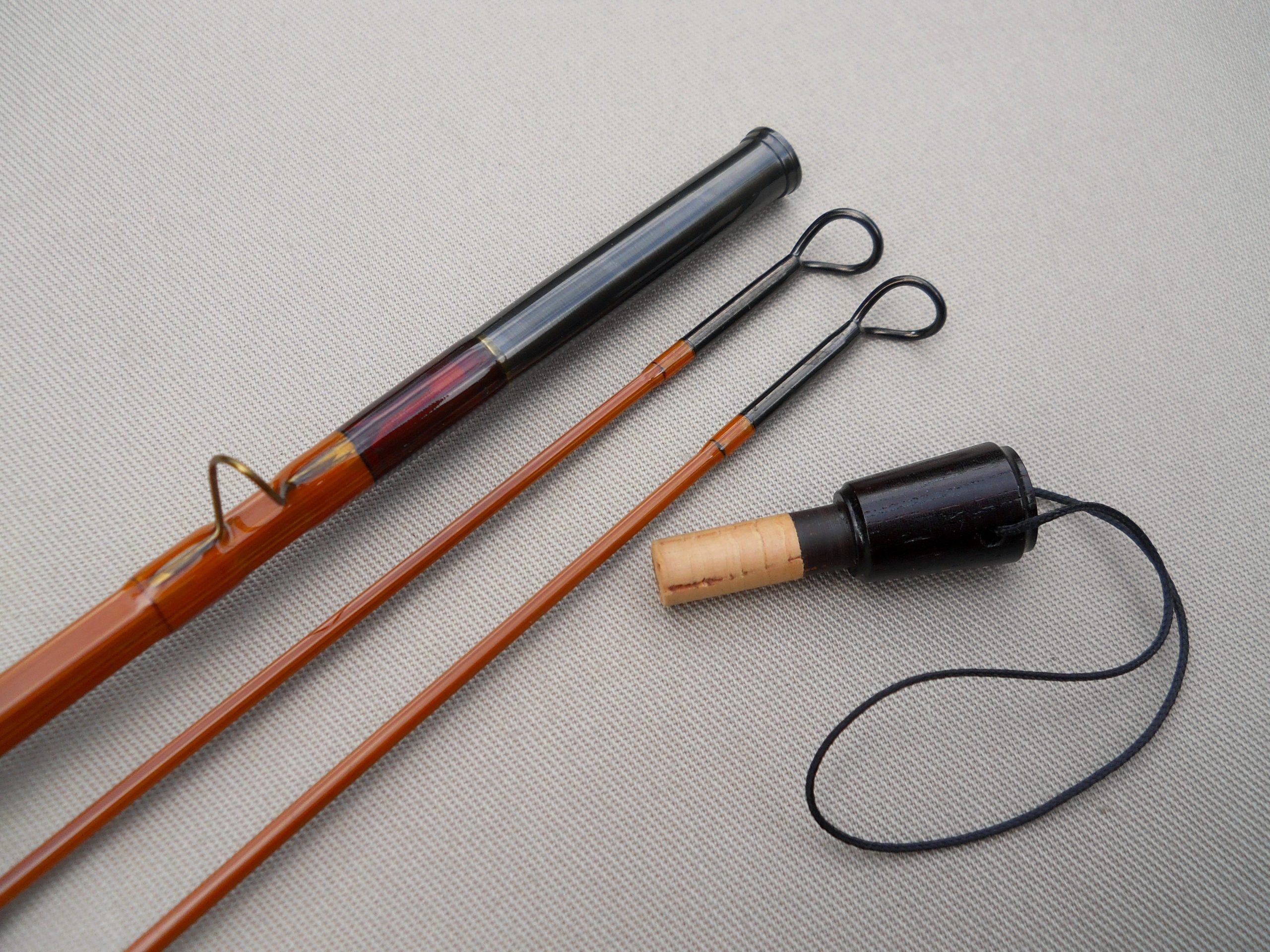 Tom Moran 7½’ #4-weight model № 904 2-piece 2-top fly rod. - The Edward ...