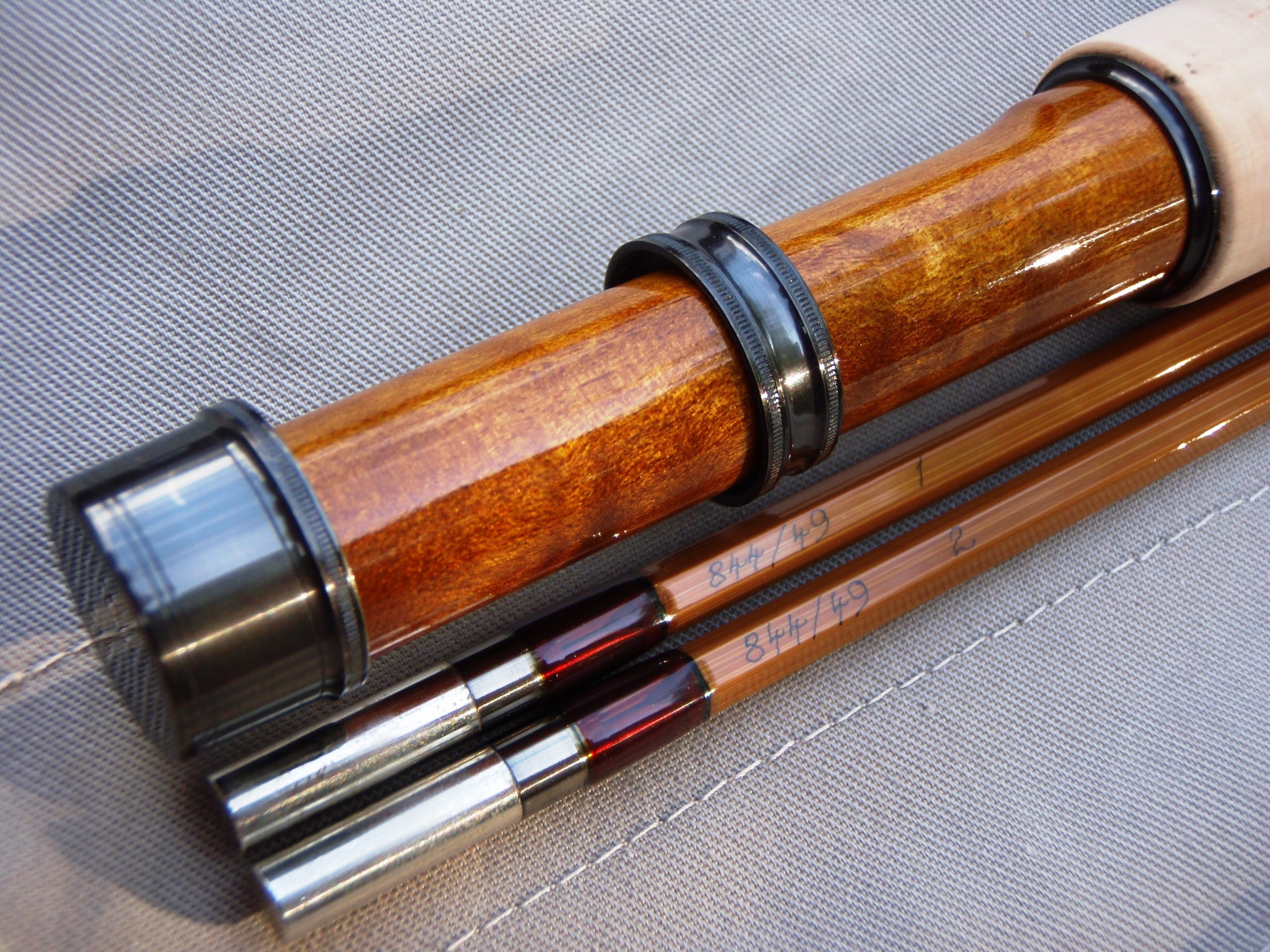 Tom Moran 7' #4-weight Model 844 2-piece 2-top fly rod c2007. - The ...