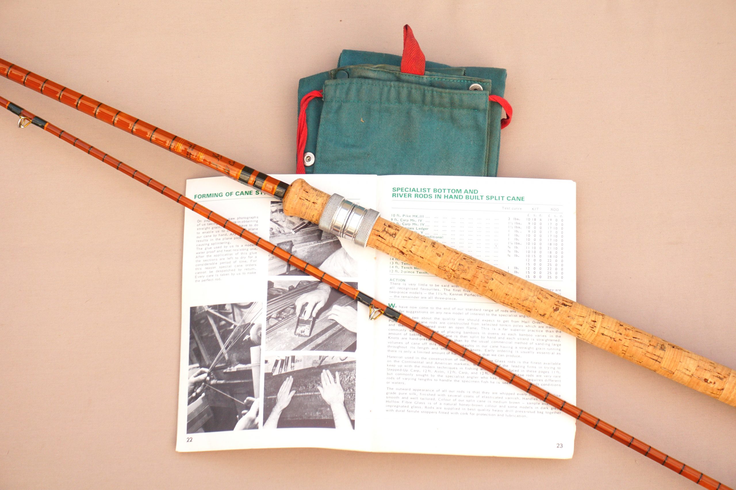 Oliver’s of Knebworth MK IV carp rod. - The Edward Barder Rod Company