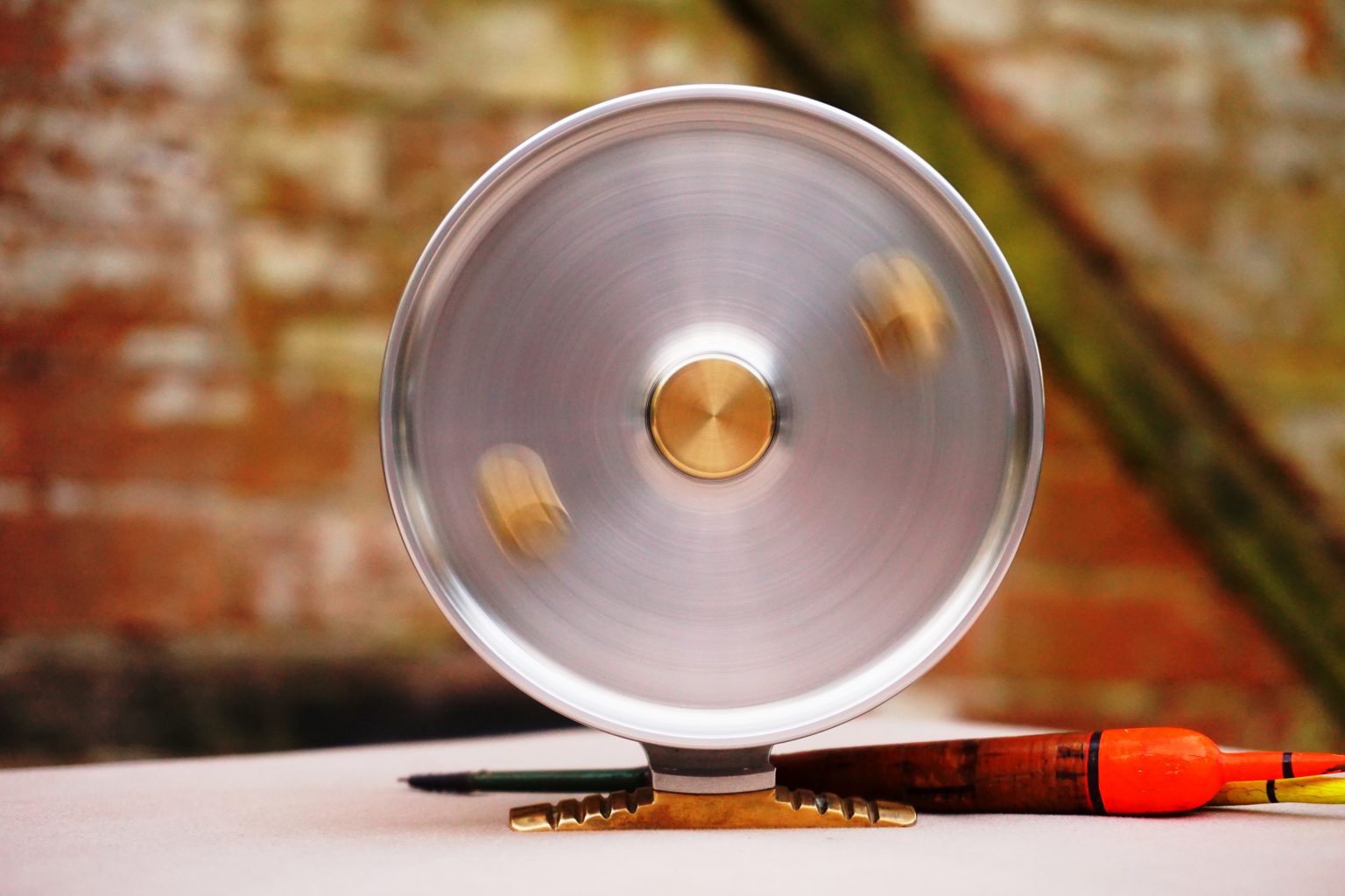 The Richard Carter 4" Dragonfly centrepin reel. Made in 2009/2010 ...
