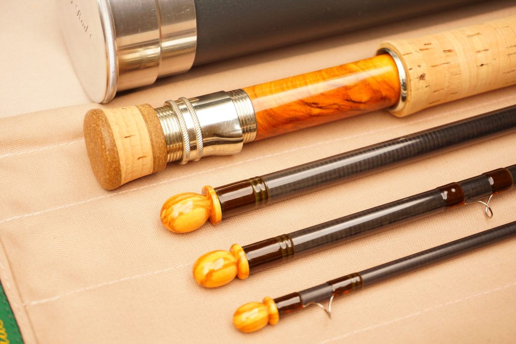 Barder Rod Co 10' #6-weight 4-piece carbon fibre fly rod. - The Edward ...