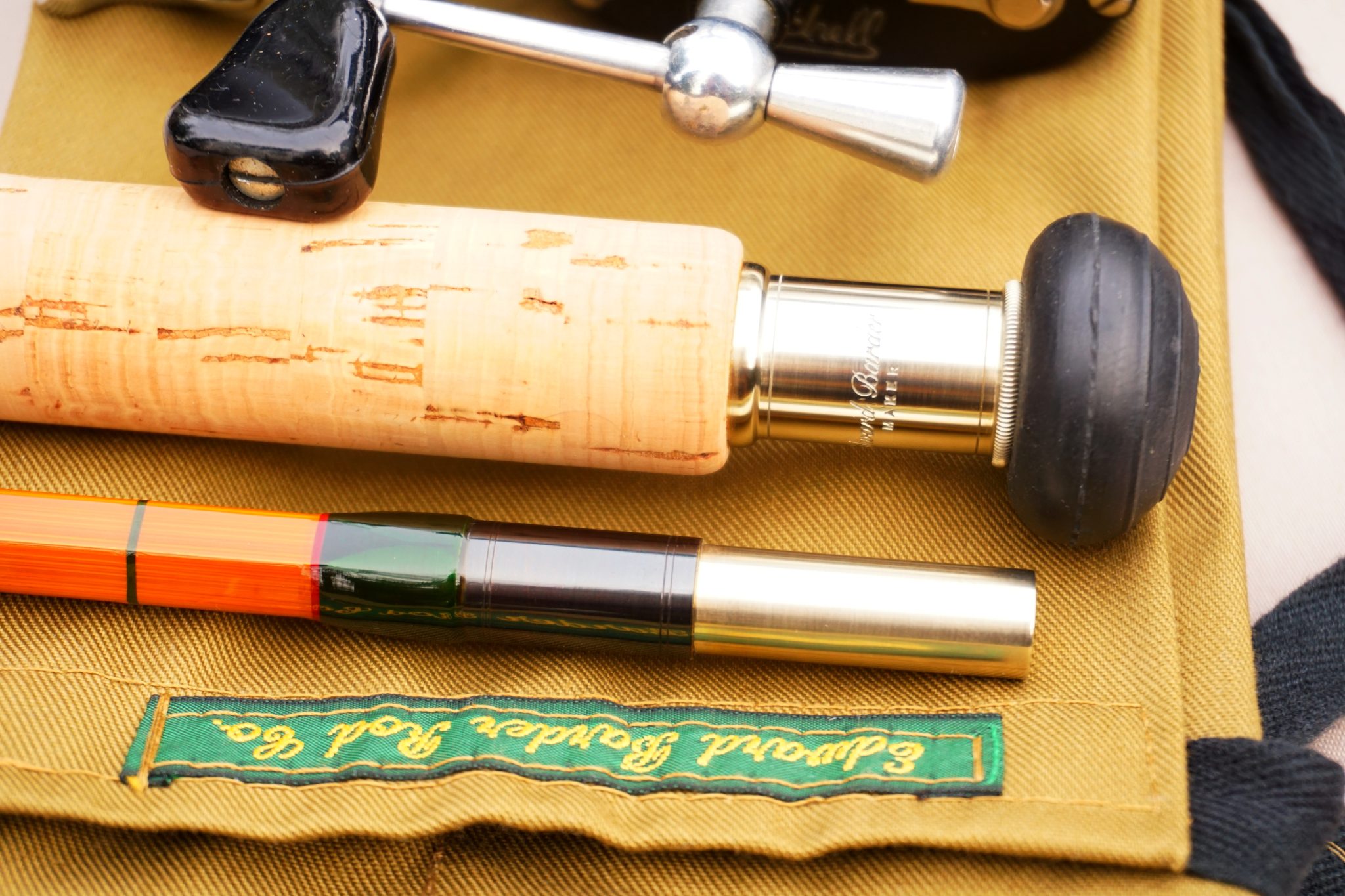 Chris Yates ‘The Bishop’ 11′ split cane carp rod. - The Edward Barder ...